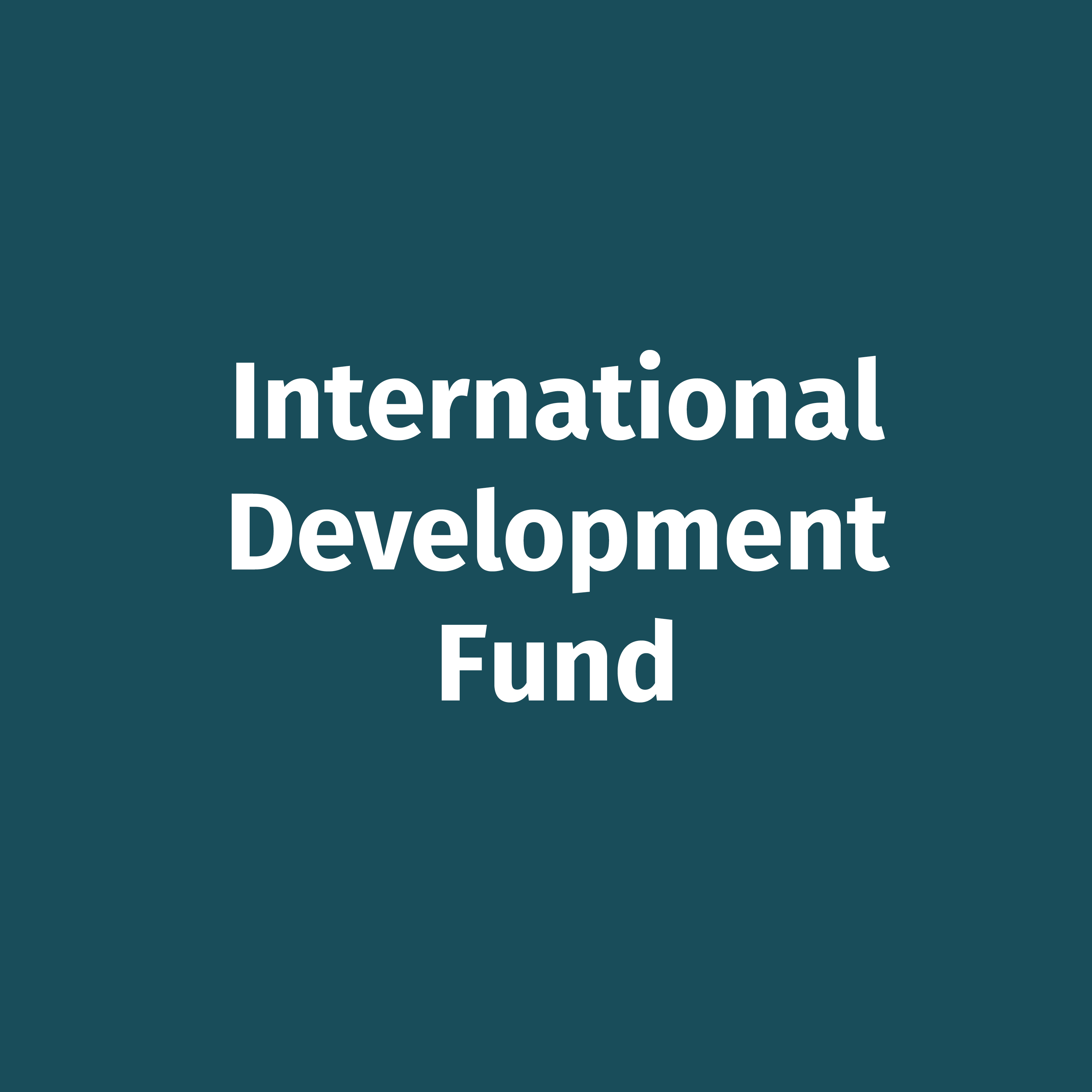 ACEM - International Development Fund Grant