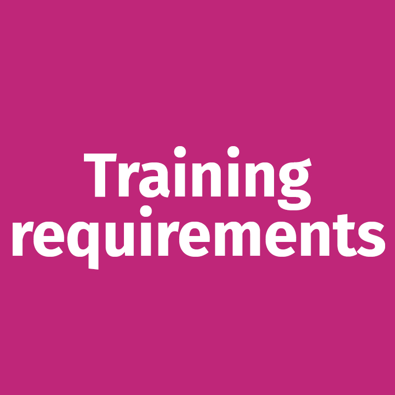 ACEM - Training Requirements